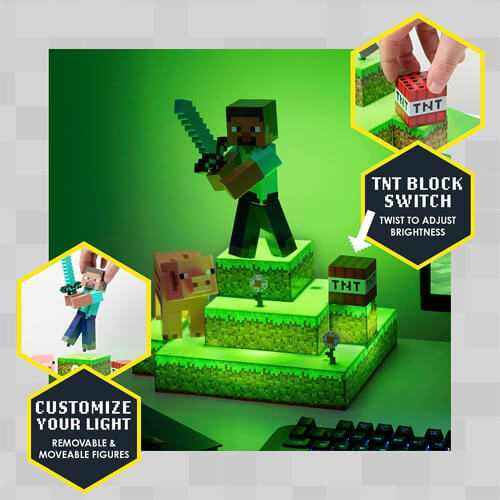 Minecraft Steve Diorama Light - Super Nova Store - One stop One Shop