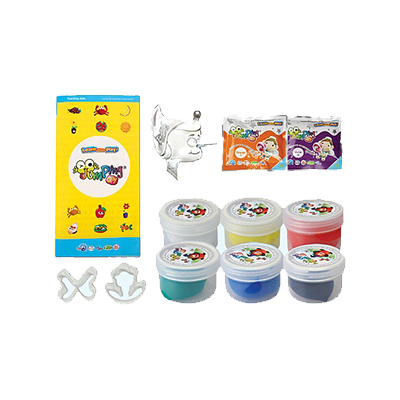 Jumping Clay Kid's Set/Container Type (сет со PVC садчиња) - Super Nova ...