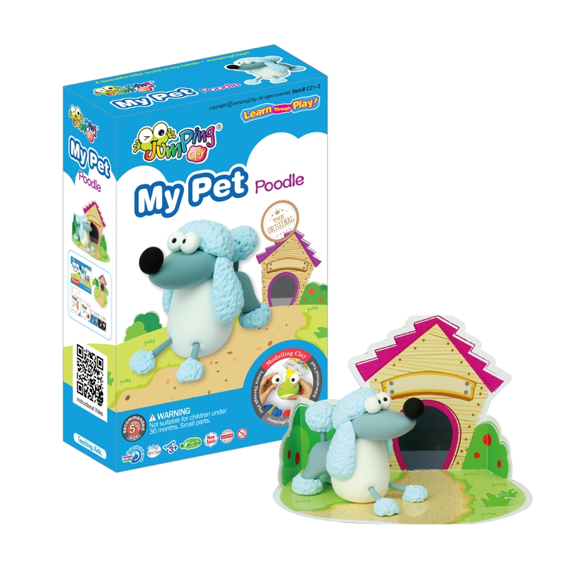 Jumping Clay My Pet Series Set Poodle (Пудлица) - Super Nova Store ...