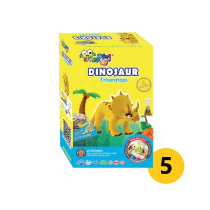 Jumping Clay Colorful Dinosaur Set (4 видови) - Super Nova Store - One ...