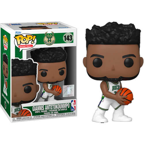 Funko Pop! Milwaukee Bucks - Giannis Antetokounmpo (City Edition) #143 ...